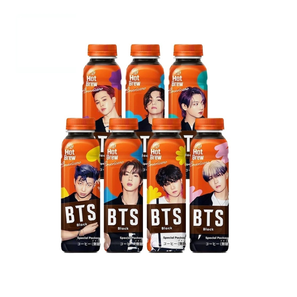 [Hot brew] BTS black coffee 350ml - Ace Gourmet